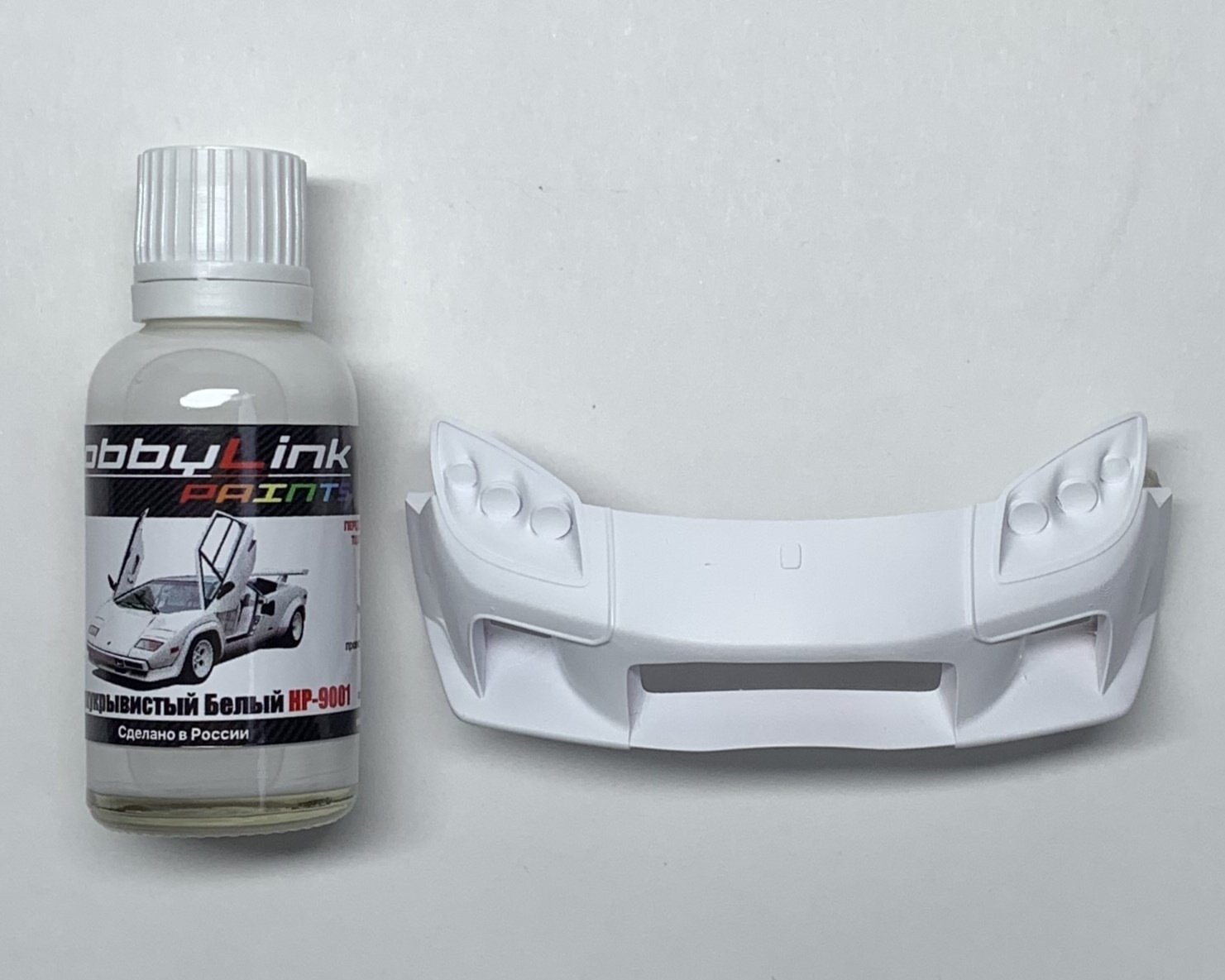 HP-9001 HobbyLink Краска Сверхукрывистый Белый :: Paints :: HobbyLink