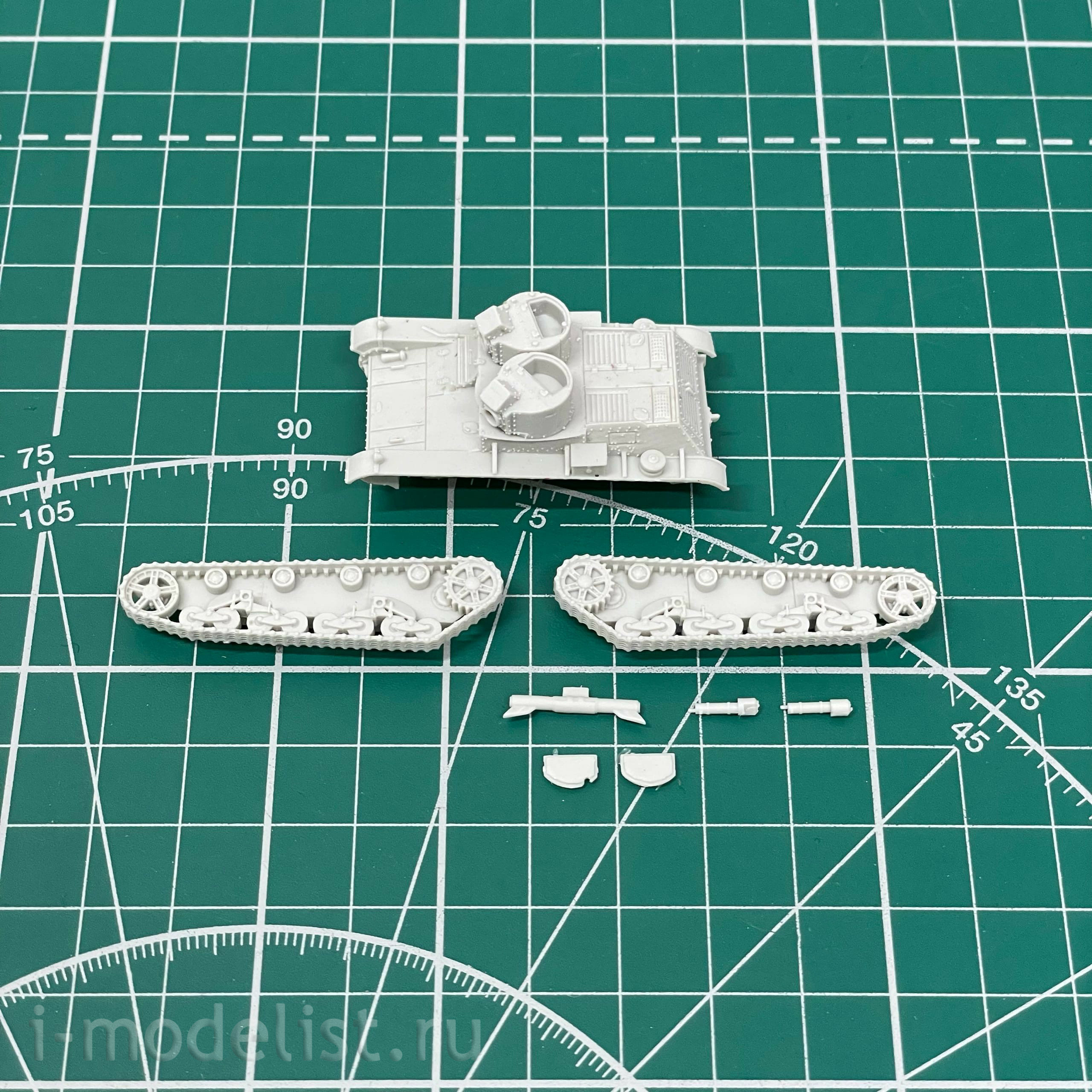 100134 Zebrano 1/100 Polish Light Tank 7TP dw :: Scale Models ...